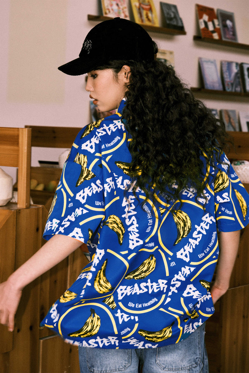 Summer Fruit Print Shirt – BEASTER