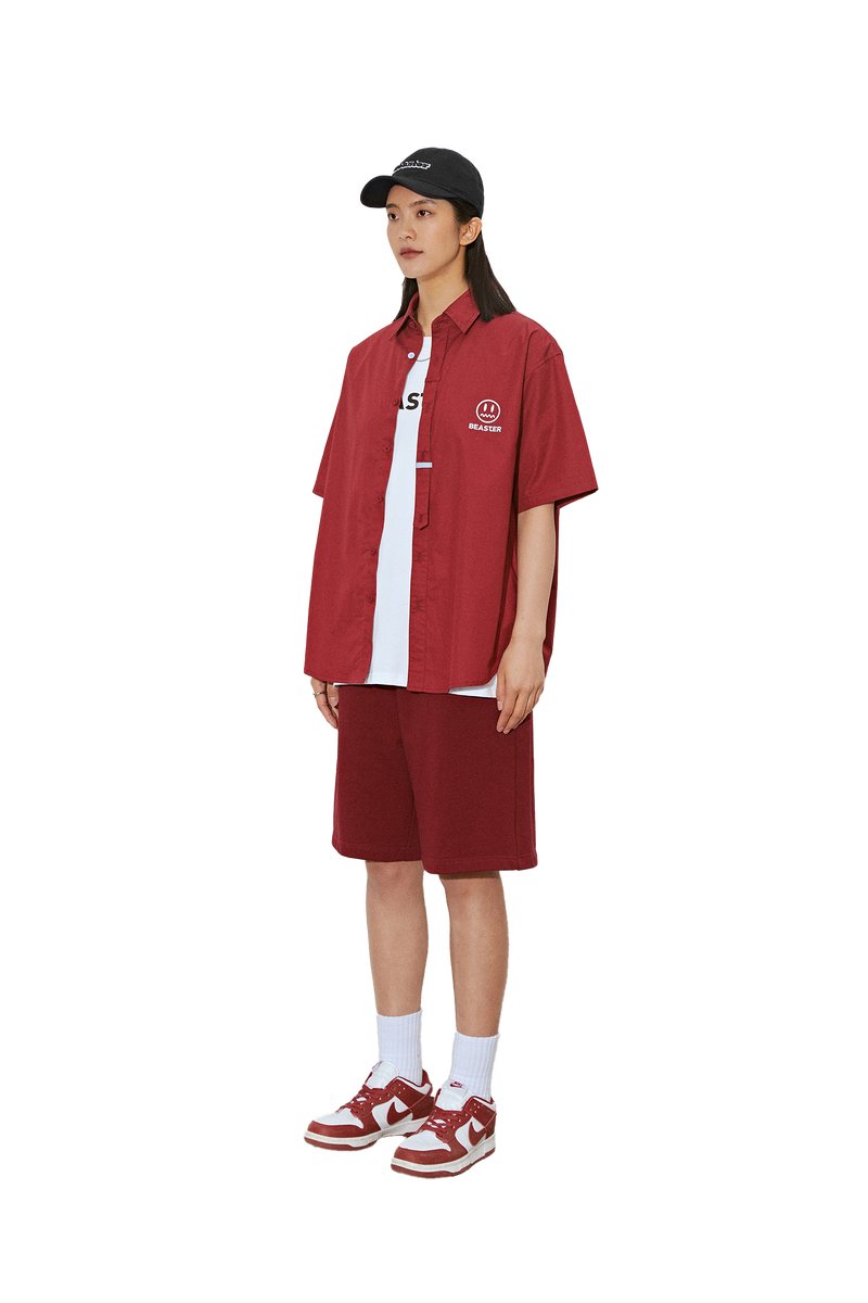 Beaster-Classic Ghost Face Short-sleeved shirt – BEASTER