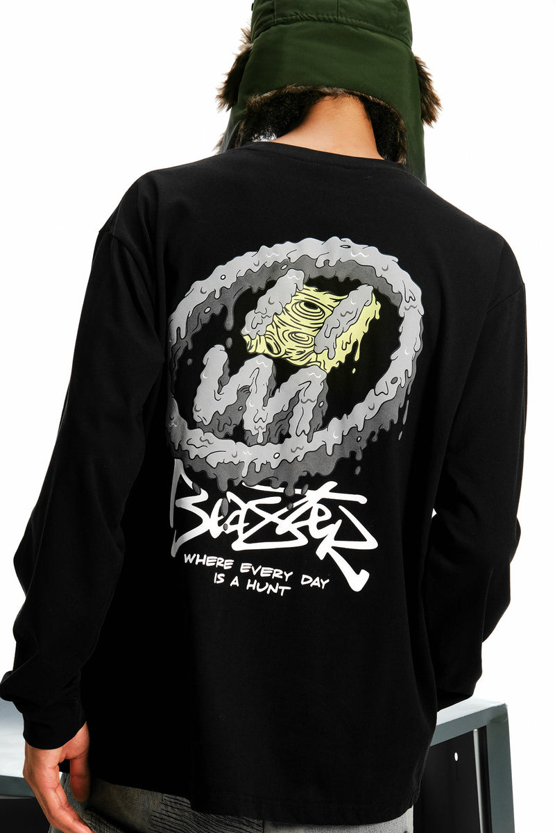 Ghost Face Long Sleeve T-Shirt – BEASTER