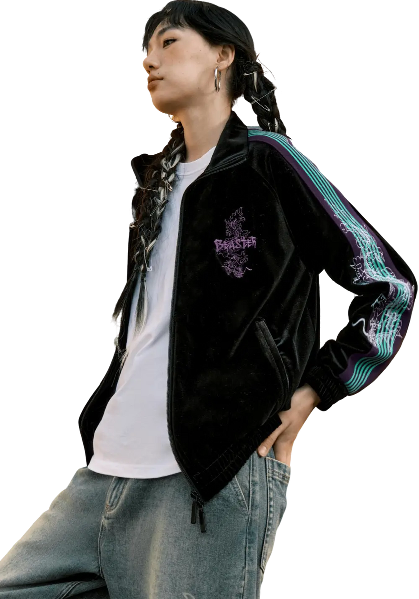 Velvet Knitted Loong Jacket – BEASTER